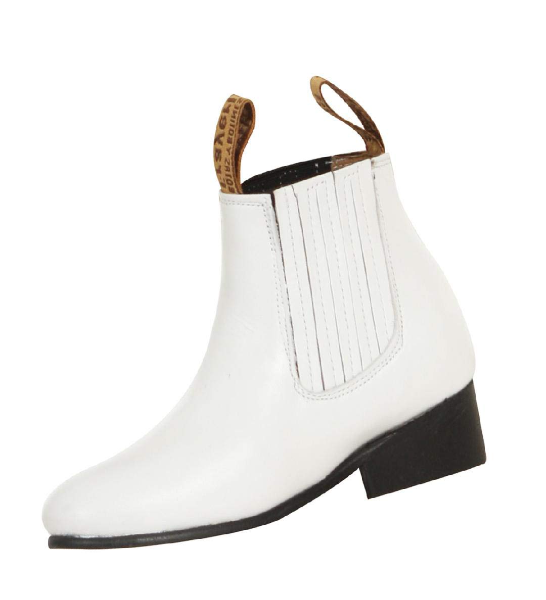 Amazon.com: Botines Charro de cuero para niños Botas Mariachi Botin ...