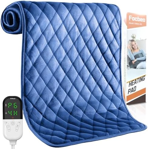 Amazon.com: Extra Large Heating Pad for Back Pain Relief & Cramps ...