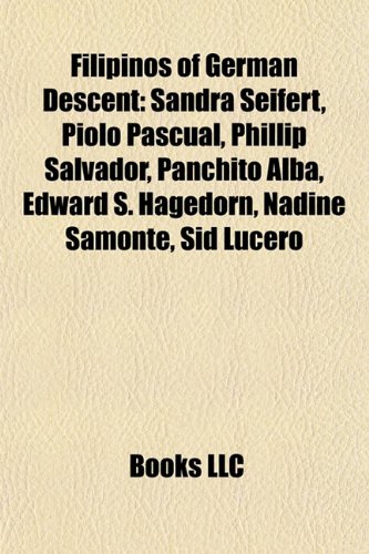 Filipinos of German Descent: Sandra Seifert : LLC Books: Amazon.in: Books