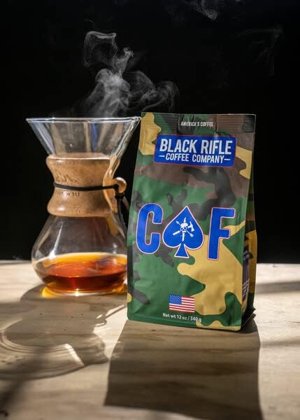 Amazon.com : Black Rifle Coffee CAF (Medium Roast, 2x Caffeine) Ground ...