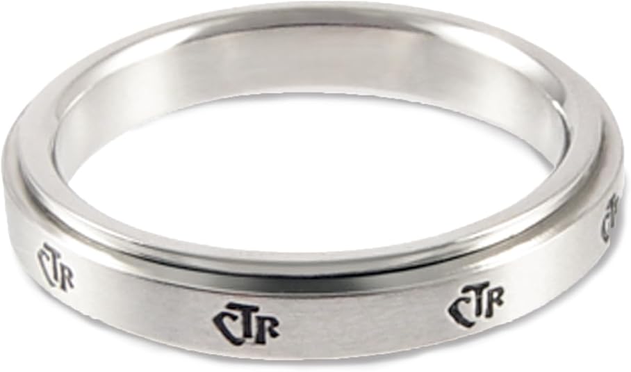 Mini Spinner LDS CTR Ring by Ringmasters | Choose the Right Faith Ring ...