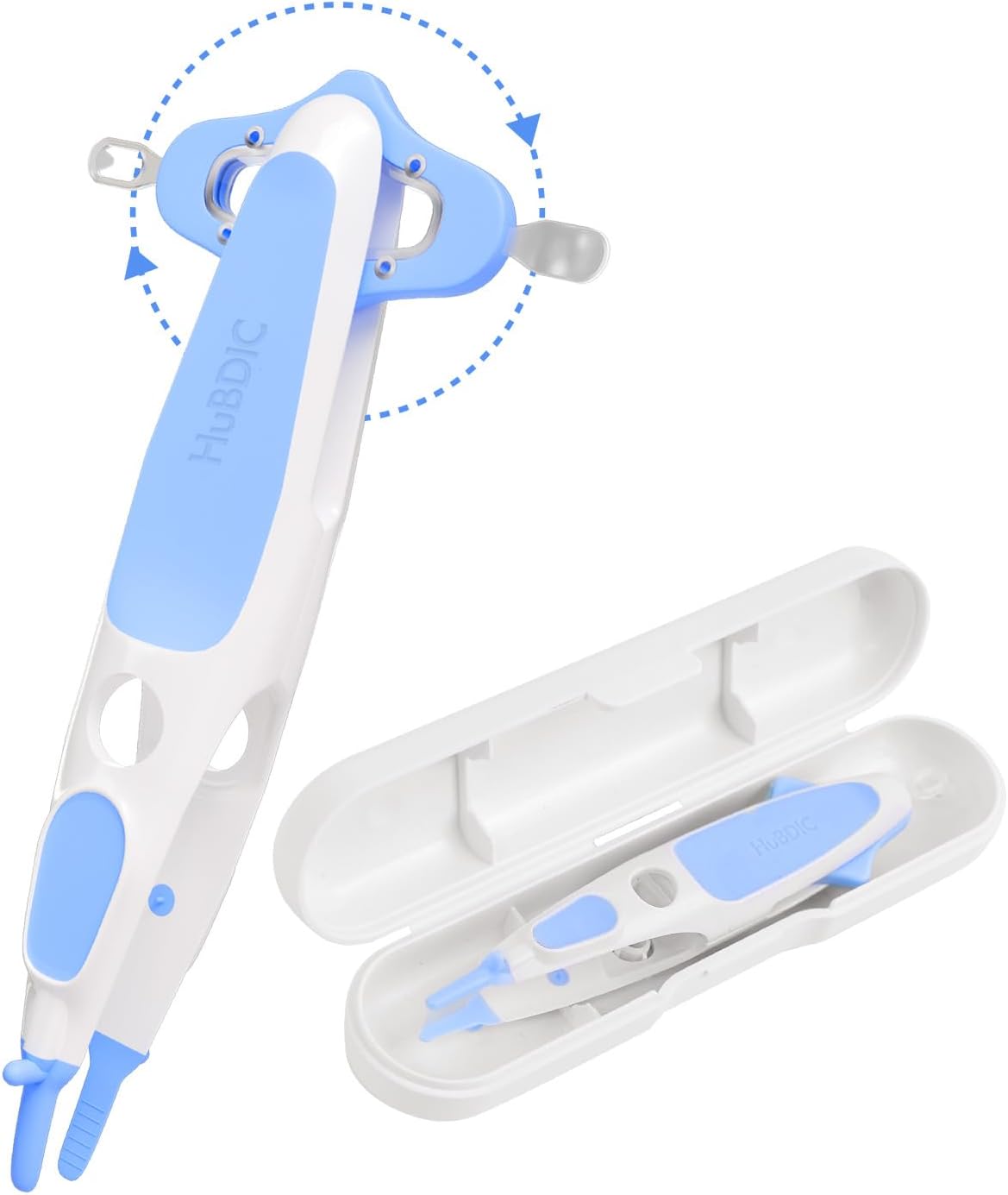Amazon.com: HubiBaby 3 in 1 Baby Nose Cleaning Tweezer Booger Remover ...