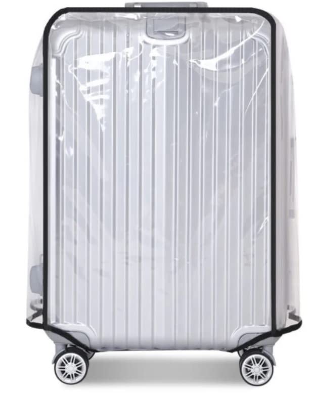 Buy Luggage Bag Cover 28'' (Cargo Size) Transparent Luggage Trolley ...
