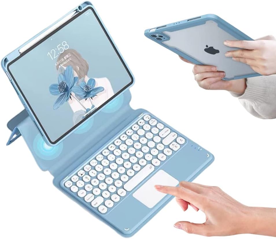 Amazon.com: Keyboard Case for iPad Mini7 (A17 Pro)/Mini 6th Generation ...