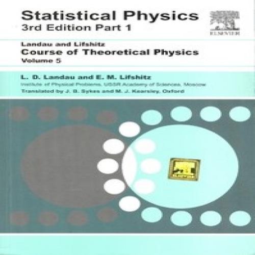Statistical Physics Part 1, Vol.5: Course Of Theoretical Physics ...