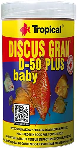DISCUS GRAN D-50 PLUS BABY 250ml / 130g - Granuli ad alto contenuto ...