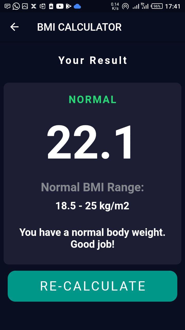 Simple BMI Calculator - App on Amazon Appstore