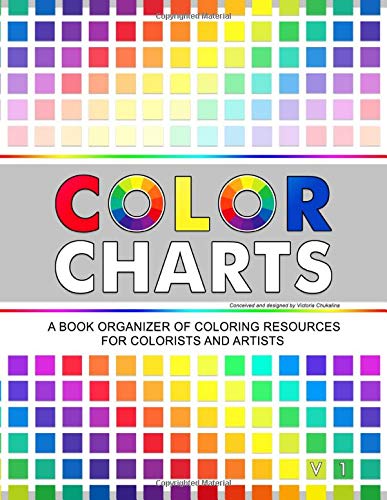 Amazon.com: Color charts: A book organizer of coloring resources for ...