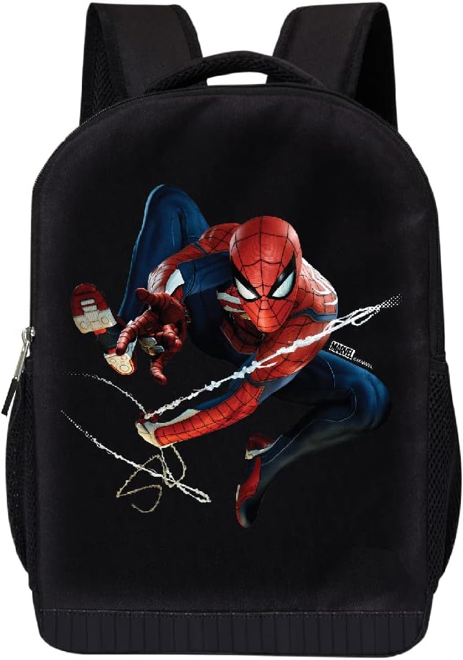 Amazon.com | Marvel Spiderman Mile Morales Backpack for Boys 15 ...