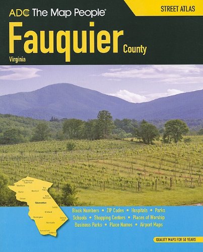 Fauquier County, Virginia Street Atlas : ADC the Map People: Amazon.es ...