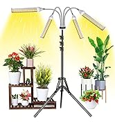Amazon.com: Grow Lights for Indoor Plants, KINGBO Full Spectrum LED ...