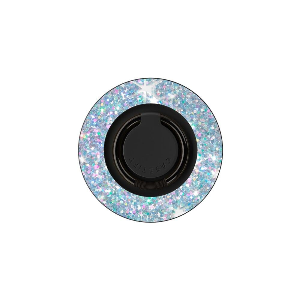 Amazon.co.jp: CASETiFY Snappy™ ミラー スマホリング MagSafe対応 - Glitter Dream ...