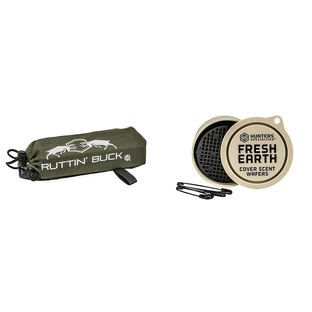 Amazon.com: Hunters Specialties Ruttin' Buck Rattling Bag & Fresh Earth ...