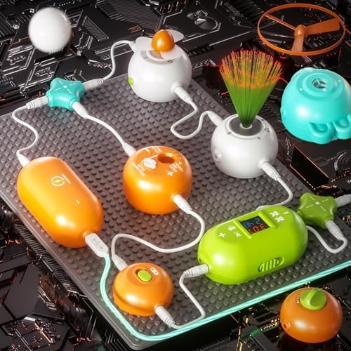 JUKUDAHU Electrical Circuit Kits Toys for Kids Aged 6,7,8,9,10,11,12,13 ...