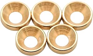Amazon.com: NORAZE Brass Countersunk Washer/Brass Fish Eye Washer/Solid ...