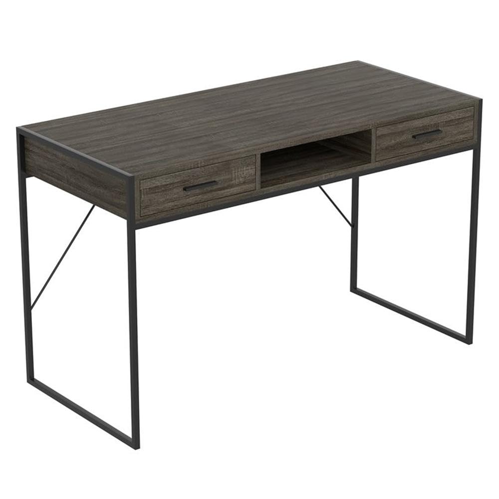 Amazon.com: Safdie & Co. Writing Computer Table/Gaming Office Desk Grey ...