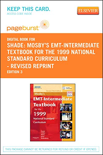 Mosby's EMT- Intermediate Textbook for the 1999 National Standard ...