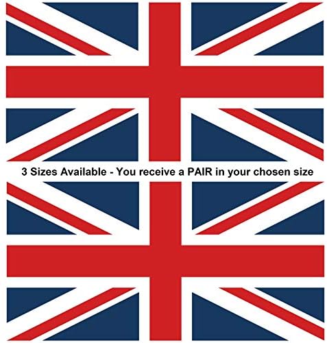 Union Jack Flag Sticker for Fridge/Window/Wall/Laptop/Cars/Vans 3 Sizes ...