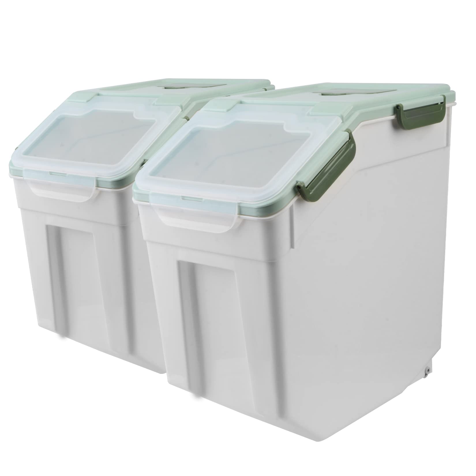 AnRui Airtight Flour Storage Container 25Lb, Large BPA Free Plastic ...