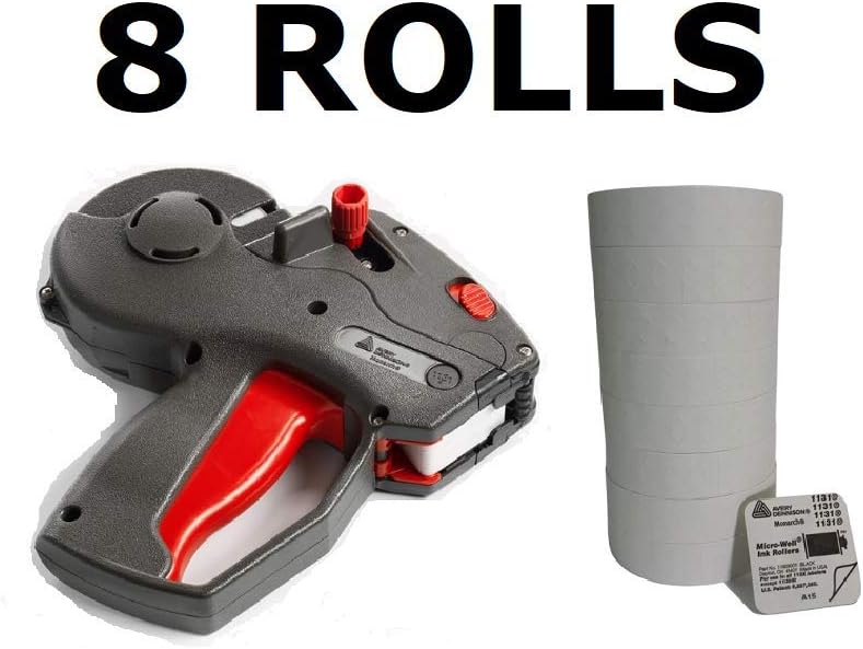 Amazon.com : Monarch 1131 Price Gun Including Labels (White, 1 Sleeve 8 ...