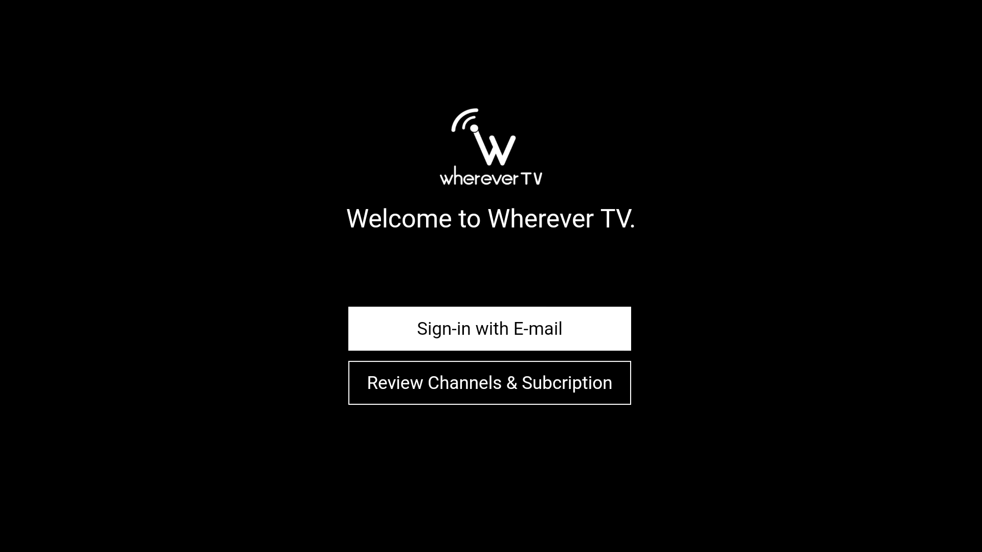 Wherever TV - App on Amazon Appstore