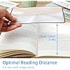 Amazon.com: Dimeho 4 Pcs Page Magnifying Sheet 3X Lightweight Full Page Magnifier Clear Optical ...