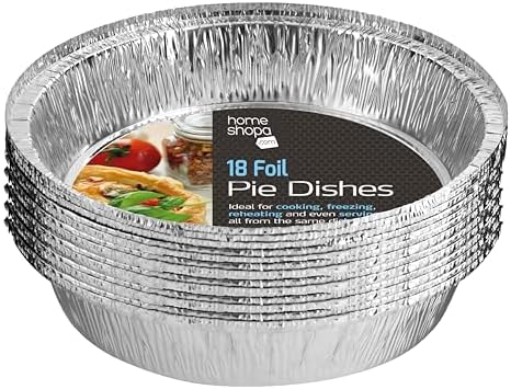 Caterserve Aluminium Containers – 20 pcs Foil Flan Cases with Paper ...