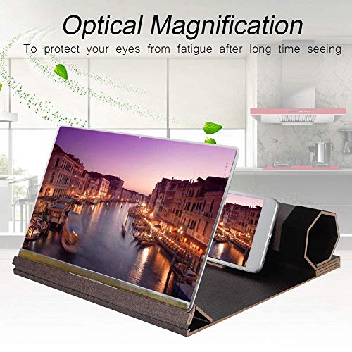 12 inch Screen Amplifier For Smartphone, 2-4 Times Zooming No Eyes ...