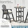 Amazon.com: Sundale Outdoor 5 Pieces Adirondack Bar Set, Patio Counter ...