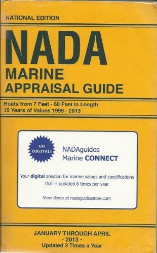 2013 NADA Marine Appraisal Guide January through April: Nada Guides ...