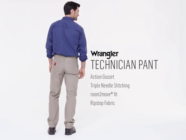 Watch Wrangler Men's Riggs Workwear Technical Pant on Amazon Live
