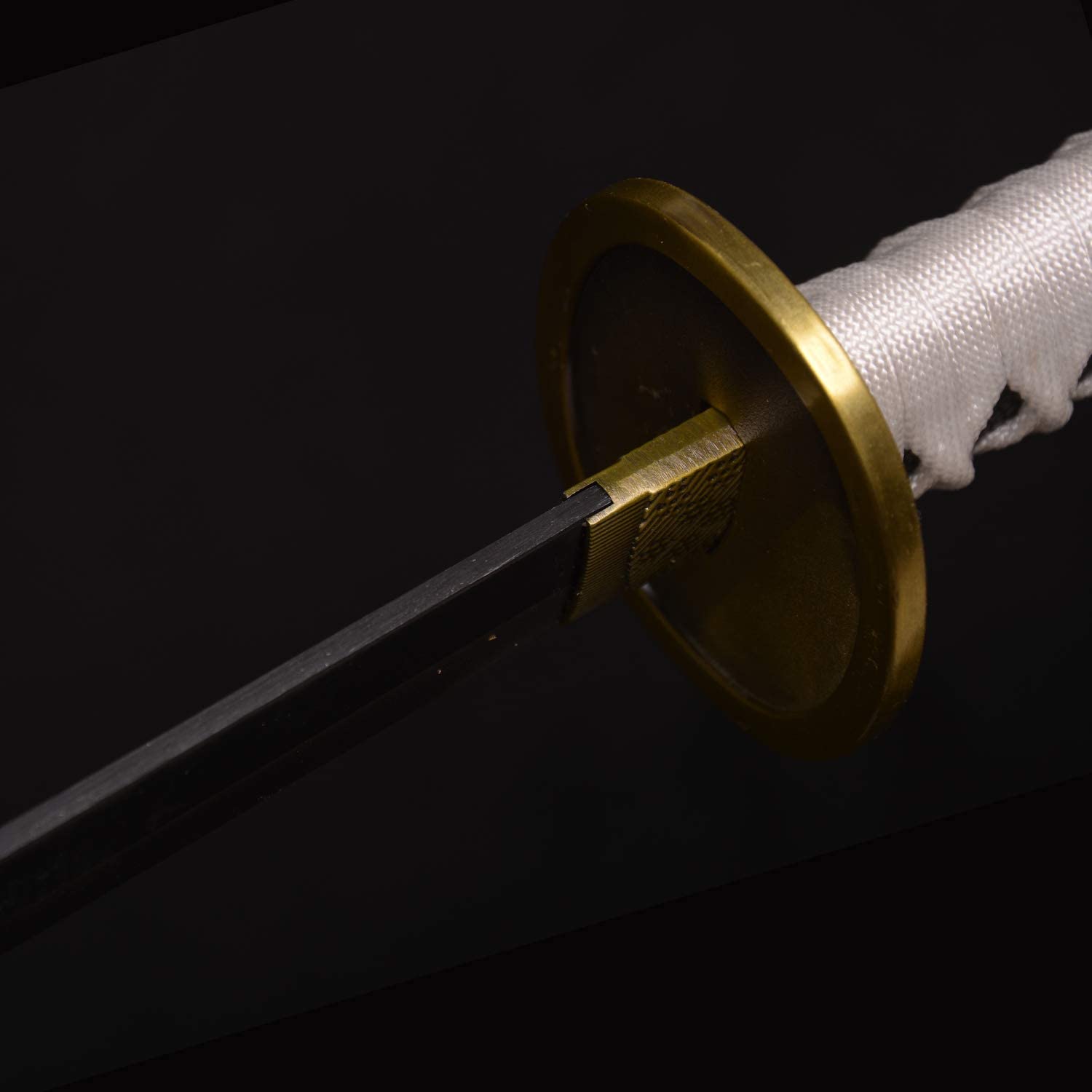 Buy Sword fort Roronoa Zoro Swords Real Steel Handmade Katana Japanese ...