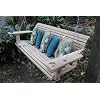 Amazon.com : 5 Foot Handmade Cypress Porch Swing with Cupholders ...