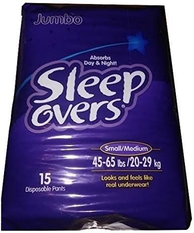 Amazon.com: Sleep Overs Youth Pants - CASE/60 (Sm/Med (45 - 65 lbs ...