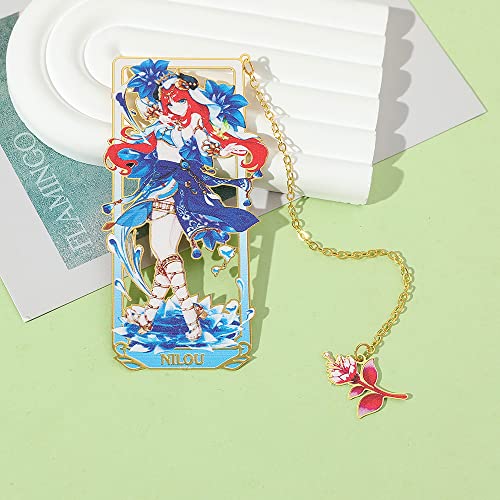 Snapklik.com : Genshin Nilou Bookmark Metal - Xiao, azuha, Hutao ...