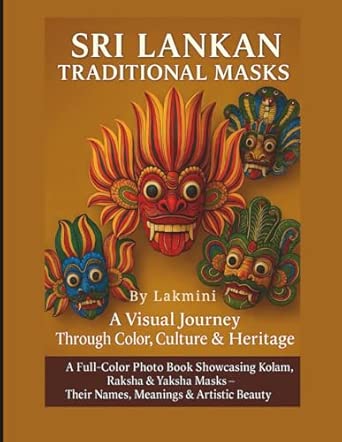Sri Lankan Traditional Masks: A Colorful Cultural Picture Book for ...