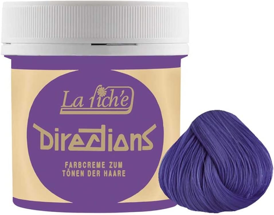 Amazon.com : Directions Hair Colour - Violet 88ml Pot by La Riche ...