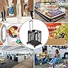 Amazon.com: Large Folding Shopping Cart with Swivel Wheels, Compact ...