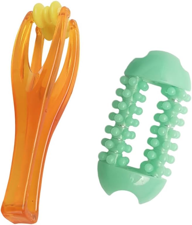 Amazon.com: bwoopop Finger Massager,Upgrade 4-Sided Hand Massage Roller ...
