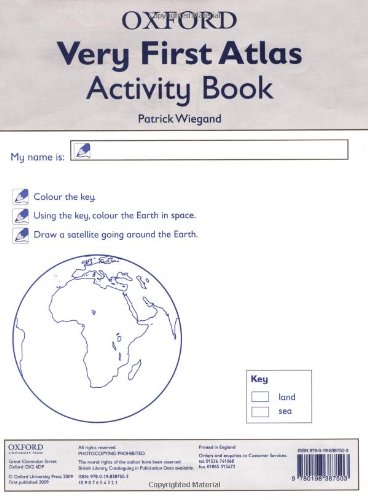 Oxford Very First Atlas Activity Book: Amazon.co.uk: Wiegand, Dr ...