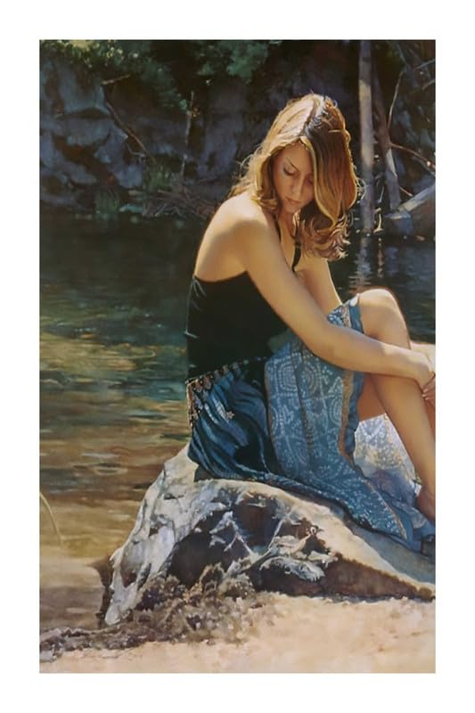 HK PRINTS Beautiful Girl Wall Poster for Room (12x18 Inch, 300 GSM ...
