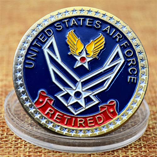 United States Air Force Commemorative Coin Retired Air Force Warrior ...