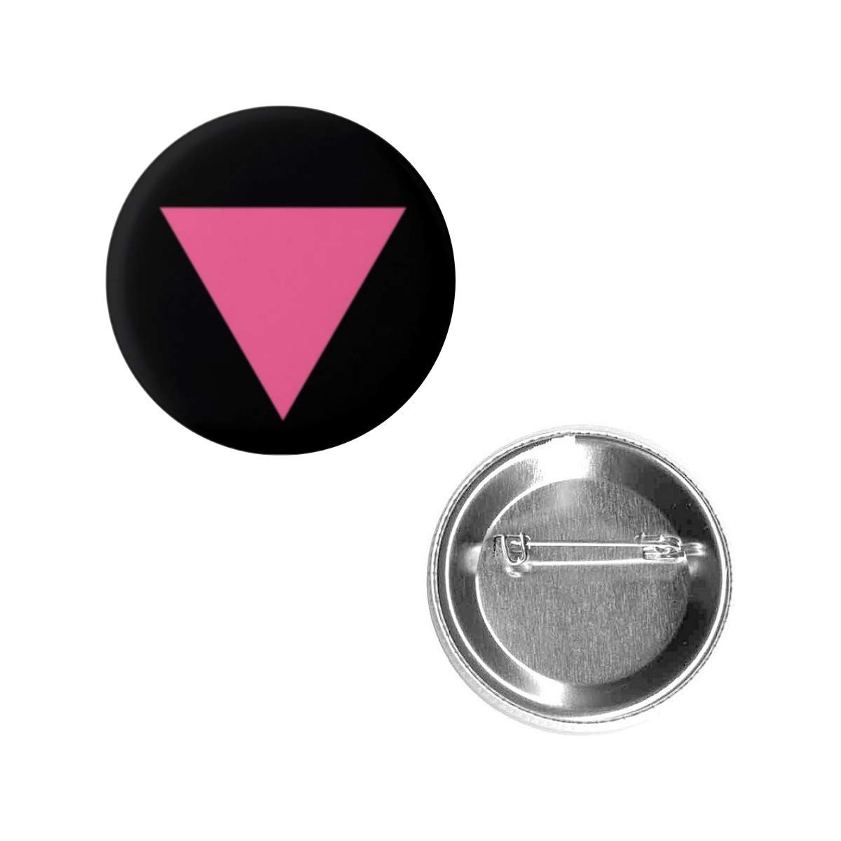 Amazon.com: Pink Triangle Reclaimed Lesbian Gay Queer Pride Flag Pin 1. ...