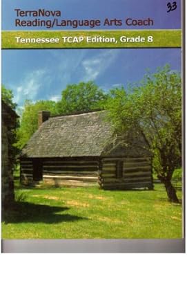 Tennessee TCAP Edition Grade 8 (TerraNova Reading/Langauge Arts Coach ...