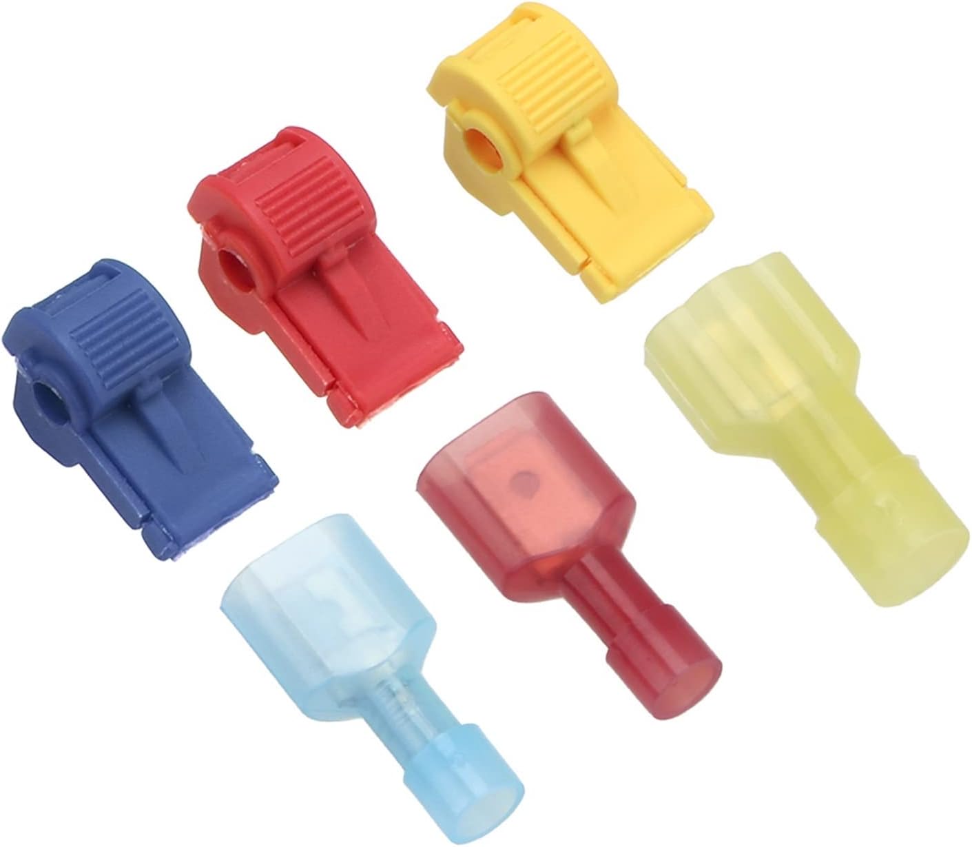 Mainaisi 120pcs Wire Connectors Self-Stripping Quick Splice Quick ...