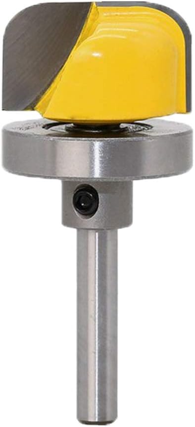 Meccion Bowl & Tray Template Router Bit 8mm Shank 1-1/8" Diameter 5/8 ...