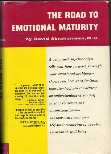 The Road to Emotional Maturity: David Abrahamsen: Amazon.com: Books