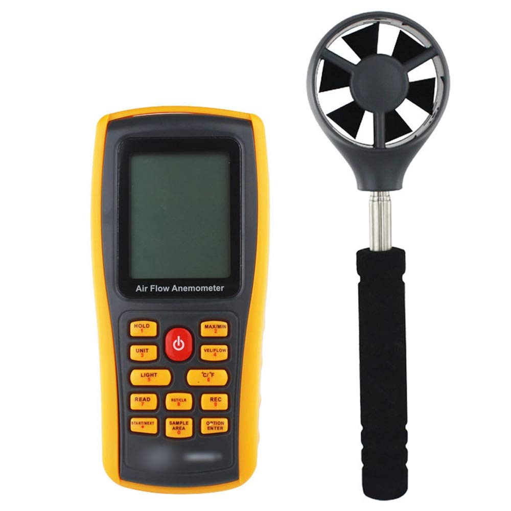 Buy ALLCIAA Anemometer Digital Anemometer Portable Wind Speed Wind ...