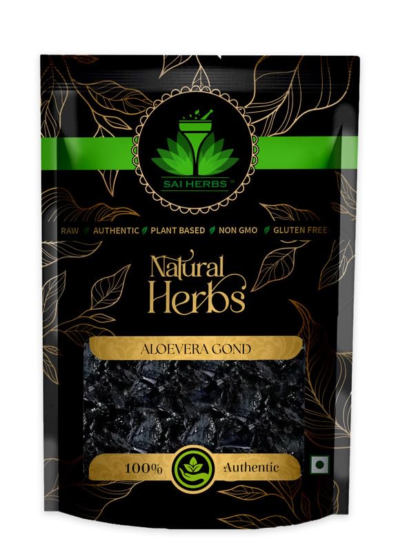 SAI HERBS Aloevera Gum - Pure Aloe Vera Gum for Acne Scars, Moisturizer ...