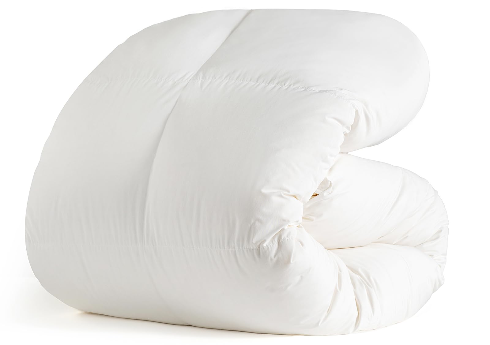 Amazon｜AIFY フレッシュダウン 羽毛布団 シングル ホワイトダックダウン85％ 羽毛たっぷり 掛け布団 ふわふわ 暖かい ダウンパワー370 立体キルト 冬 軽量 通気性 吸湿 発熱 ...